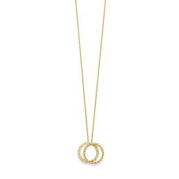 Adelia&acute;s Kettenanh&auml;nger ADELIA&acute;S "Anh&auml;nger aus 333 Gelbgold", gold, Schmuckanh&auml;nger, Damen, Gold, Kettenanh&auml;nger, mit Zirkonia