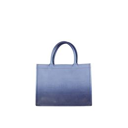 Christian Dior Mittelgro&szlig;e Book Tote Tasche aus Leder
