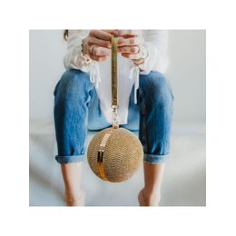 JULIE JULSEN Handbag Metall mit Zirkonia champagner