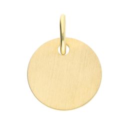 Adelia&acute;s Kettenanh&auml;nger ADELIA&acute;S "Gravurplatte 585 Gold ( 14K )", gold, Schmuckanh&auml;nger, Damen, Gold, Kettenanh&auml;nger, Goldanh&auml;nger