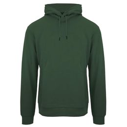 Gr&uuml;ner Hoodie mit gro&szlig;em Plein Sport-Logo auf der R&uuml;ckseite