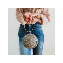 JULIE JULSEN Handbag Metall mit Zirkonia multi farben
