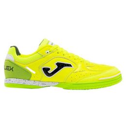 Joma - Herren/Damen Unisex Hallenfu&szlig;ballschuhe "Top Flex 2303", Leder (Gelb)