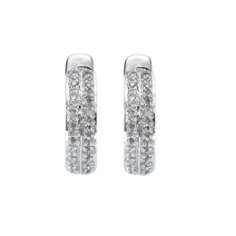 Diamonds by Ellen K. Ohrringe Gold 585 mit 40x Brillant zus. 0,10ct.