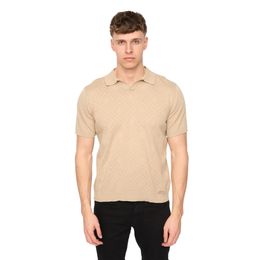 Duck and Cover - "Dedham" Poloshirt f&uuml;r Herren (Steinfarben)