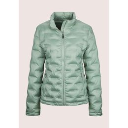 Madeleine Mode Steppjacke MADELEINE "Jacke Sportliche Jacke aus Sommer-Stepp", Damen, Gr. 34, gr&uuml;n (hellsalbeigr&uuml;n), Obermaterial: 100% Polyester PES., Modern, normal, Jacken Steppjacke