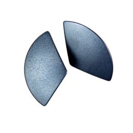 DeMarie Ohrringe eloxiertes Aluminium blau