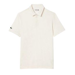 Lacoste - Poloshirt Mit UV-Schutz f&uuml;r Herren - Emblem (Cremefarbe)
