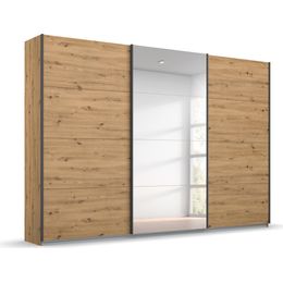 Schwebet&uuml;renschrank Rauch "Kleiderschrank Schrank Garderobe Ankleide TOPSELLER OTELI", braun (eiche artisan), B:271cm H:210cm T:62cm, Holzwerkstoff, Schr&auml;nke, Schwebet&uuml;renschrank, Breiten 203/271/315/360 cm H&ouml;hen 210/229 cm MADE IN GERMANY
