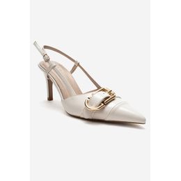 Noen Schnalle Spitzer Zehenbereich Stiletto Pumps
