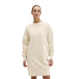 Marc O'Polo Jerseykleid MARC O'POLO "mit recycelter Baumwolle", Damen, Gr. M, Normalgr&ouml;&szlig;en, linen beige, Obermaterial: 100% Baumwolle, unifarben, regular fit normal, Rippb&uuml;ndchen, Kleider Jerseykleid
