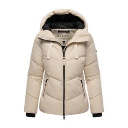 Marikoo Damen Wintersteppjacke Kwamee mit Kapuze & Zwei-Wege-Rei&szlig;verschluss