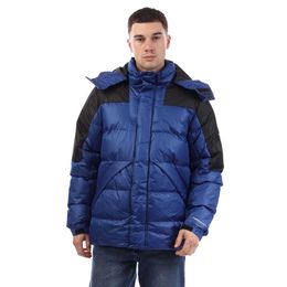 CrossHatch - "Camptor" Jacke f&uuml;r Herren, Verkleidet (Blau)