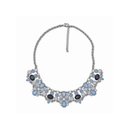 Steuer Modeschmuck Collierkette Blumencollier