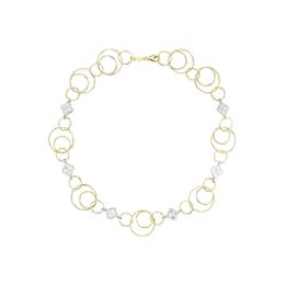 Der Kettenmacher Fantasy Kette 925/- Sterling Silber rhodiniert/vergoldet
