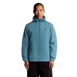 Lyle & Scott Lyle & Scott - Jacke f&uuml;r Herren, Durchgehender Rei&szlig;verschluss (Blau)