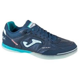 Joma - Herren Hallenfu&szlig;ballschuhe "Top Flex", Narbiges Leder (Dunkles Marineblau)