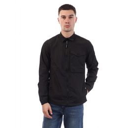 Weekend Offender - "Granville" Hemdjacke f&uuml;r Herren (Schwarz)