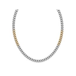ZEEme Stainless Steel Kette Edelstahl 2-farbig