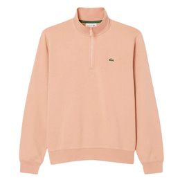 Lacoste - Sweatshirt f&uuml;r Herren, Mit Rei&szlig;verschluss, Fleece (Blassrosa)