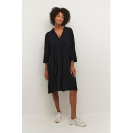 Kaffe Kleid A-shape black