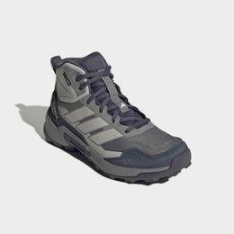 Wanderschuh adidas terrex "TERREX EASTRAIL 3 MID CLIMAPROOF", Damen, Gr. 43, grau (grau three, grau one, aurora onix), Synthetik, Textil, Schuhe Wanderschuh, wasserdicht, Climaproof