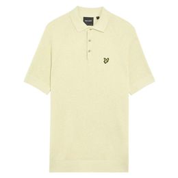 Lyle & Scott Lyle & Scott - Poloshirt f&uuml;r Herren, Jerseyware, Leinen-Mischung (Beige)