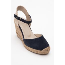 Sinta Wildleder Leder Plateform Espadrille (Damen)