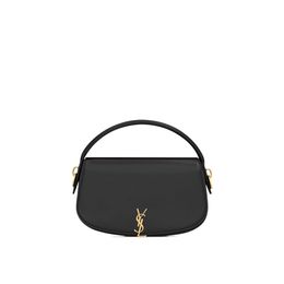 SAINT LAURENT VOLTAIRE Halbmond-Schultertasche
