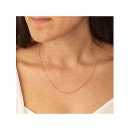 ZEEme Basic Collier 925/- Sterling Silber rotverg. 42+3cm