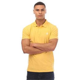 Timberland - "Oyster River" Poloshirt f&uuml;r Herren kurz&auml;rmlig (Gelb)