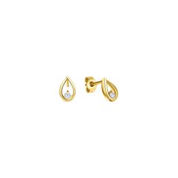 Diamonds by Ellen K. Fascination by Ellen K. Ohrstecker 585/- Gelbgold glanz Zirkonia