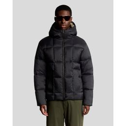 Lyle & Scott Lyle & Scott Square Cocoon Pufferjacke - Schwarz