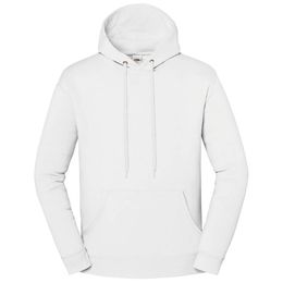 Fruit of the Loom - "Iconic Premium" Sweatshirt f&uuml;r Herren/Damen Unisex, mit Kapuze (Wei&szlig;)