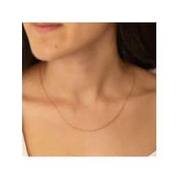 ZEEme Basic Collier 925/- Sterling Silber Ankerkette 41+5cm