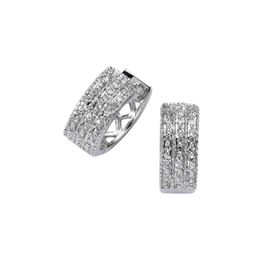 Diamonds by Ellen K. Ohrringe Gold 585 mit 48x Diamant zus. 0,15ct.