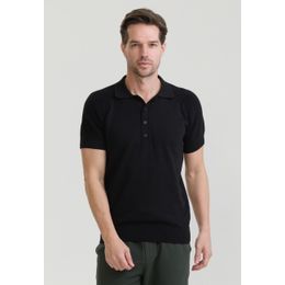 Polo Shirt Kurzarm Strick-Polo Shirt Kurzarm