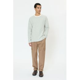 Matinique Langarm-Shirt MAkai Langarm-Shirt Gerade Passform