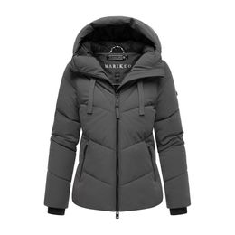 Marikoo Damen Wintersteppjacke Kwamee mit Kapuze & Zwei-Wege-Rei&szlig;verschluss