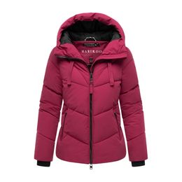 Marikoo Damen Wintersteppjacke Kwamee mit Kapuze & Zwei-Wege-Rei&szlig;verschluss