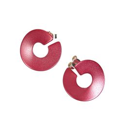 DeMarie Ohrringe eloxiertes Aluminium rosafarben