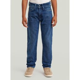 G-Star Raw 5-Pocket-Jeans G-STAR "Boys 3301 Straight Tapered Jeans", Jungen, Gr. 10, medium, Obermaterial: 100% Baumwolle, Jeans 5-Pocket-Jeans