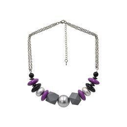 Steuer Modeschmuck Collier aus verschiedenen Materialien und H&auml;matit