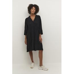 Kaffe Kleid A-shape black
