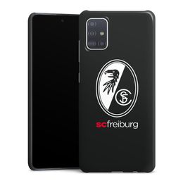 DeinDesign Galaxy A51 Handy Premium Case Smartphone Handyh&uuml;lle Schutzh&uuml;lle gl&auml;nzend Sc Freiburg Official Licensed Product Coat Of Arms Premium Case