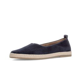 Slipper Gabor "Slipper", Damen, Gr. 35,5, blau, Schuhe Slipper