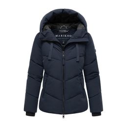 Marikoo Damen Wintersteppjacke Kwamee mit Kapuze & Zwei-Wege-Rei&szlig;verschluss
