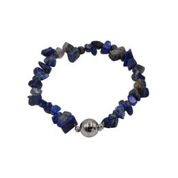 Steuer Modeschmuck Armband Splitter- Lapislazuli blau