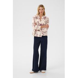 PART TWO Kurzarm-Bluse NatalePW Oversize fit bordo