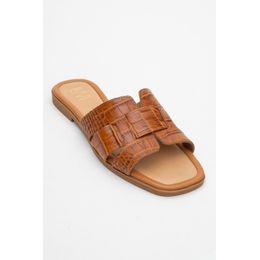 Notre Leder Flach Sandalen (Women)